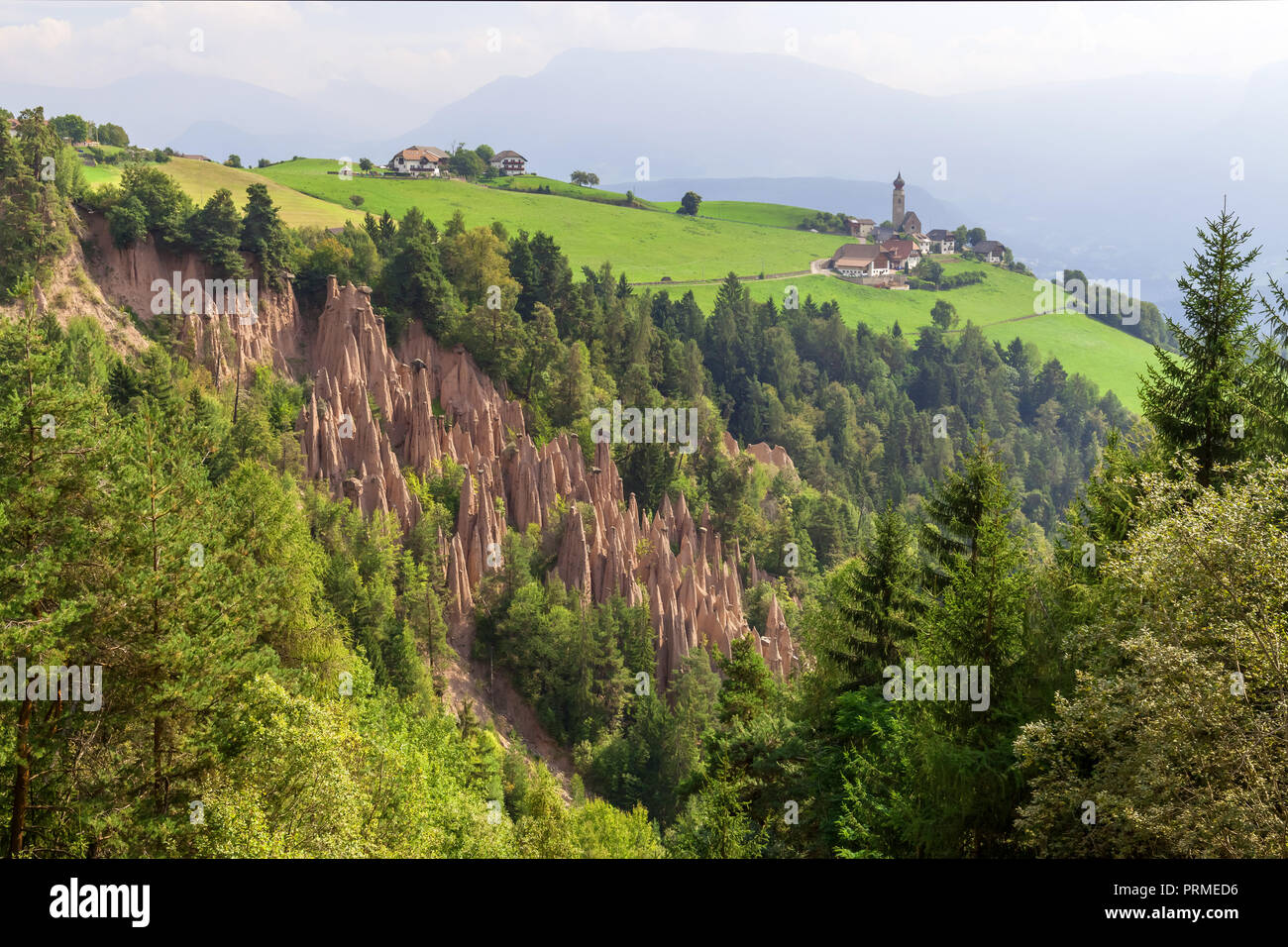 Earth Pyramids, Renon, South Tyrol, Italy Stock Photo - Alamy