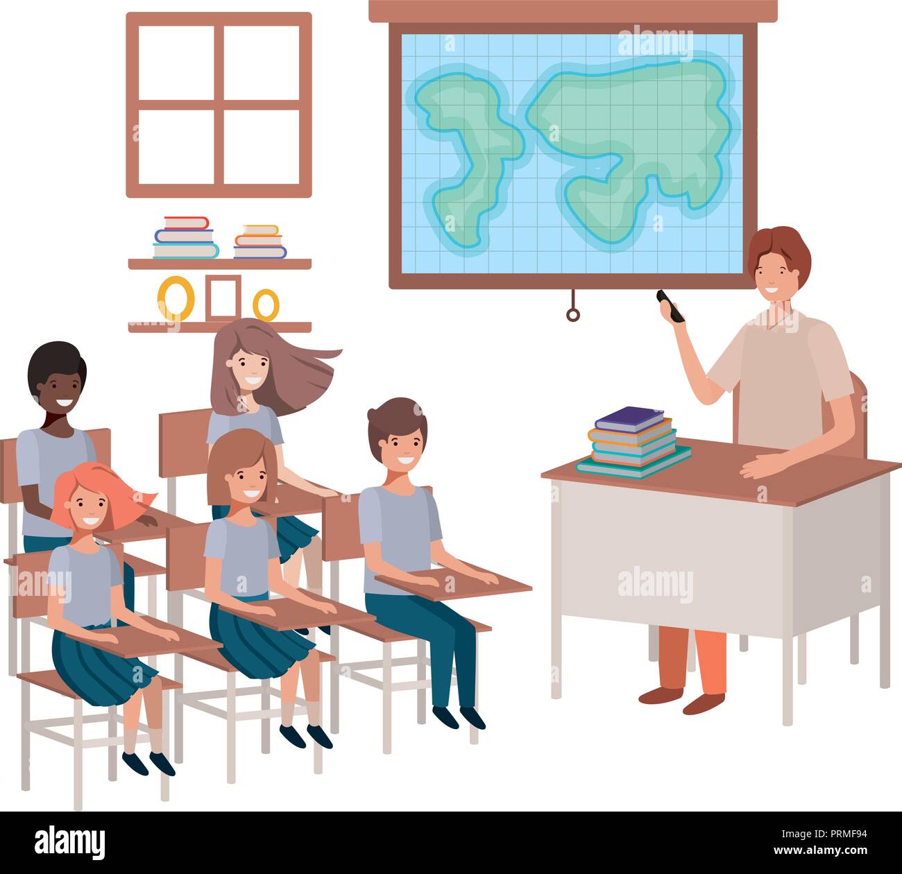 Teach kids about geography hi-res stock photography and images - Alamy