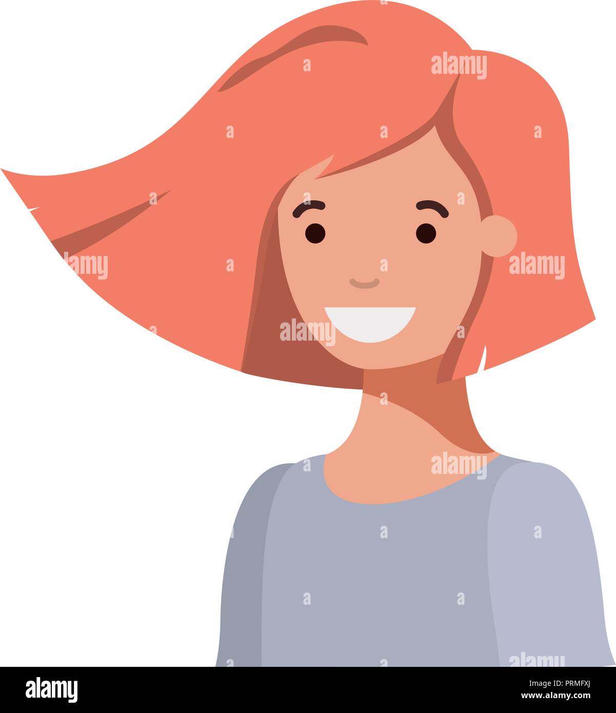 teenager girl avatar character Stock Vector Image & Art - Alamy