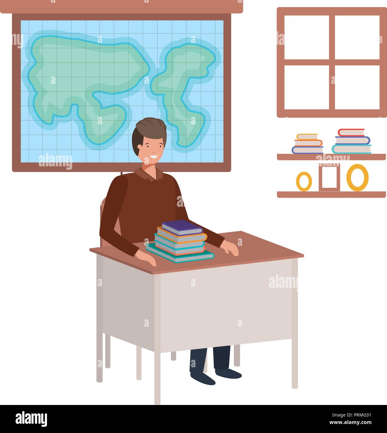 Educational maps Stock Vector Images - Alamy