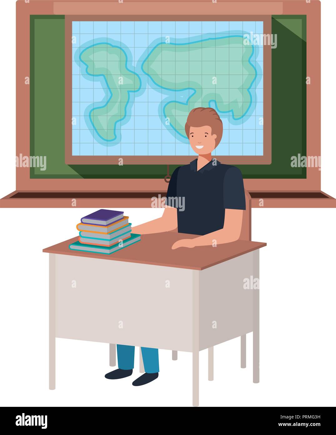 Educational maps Stock Vector Images - Alamy