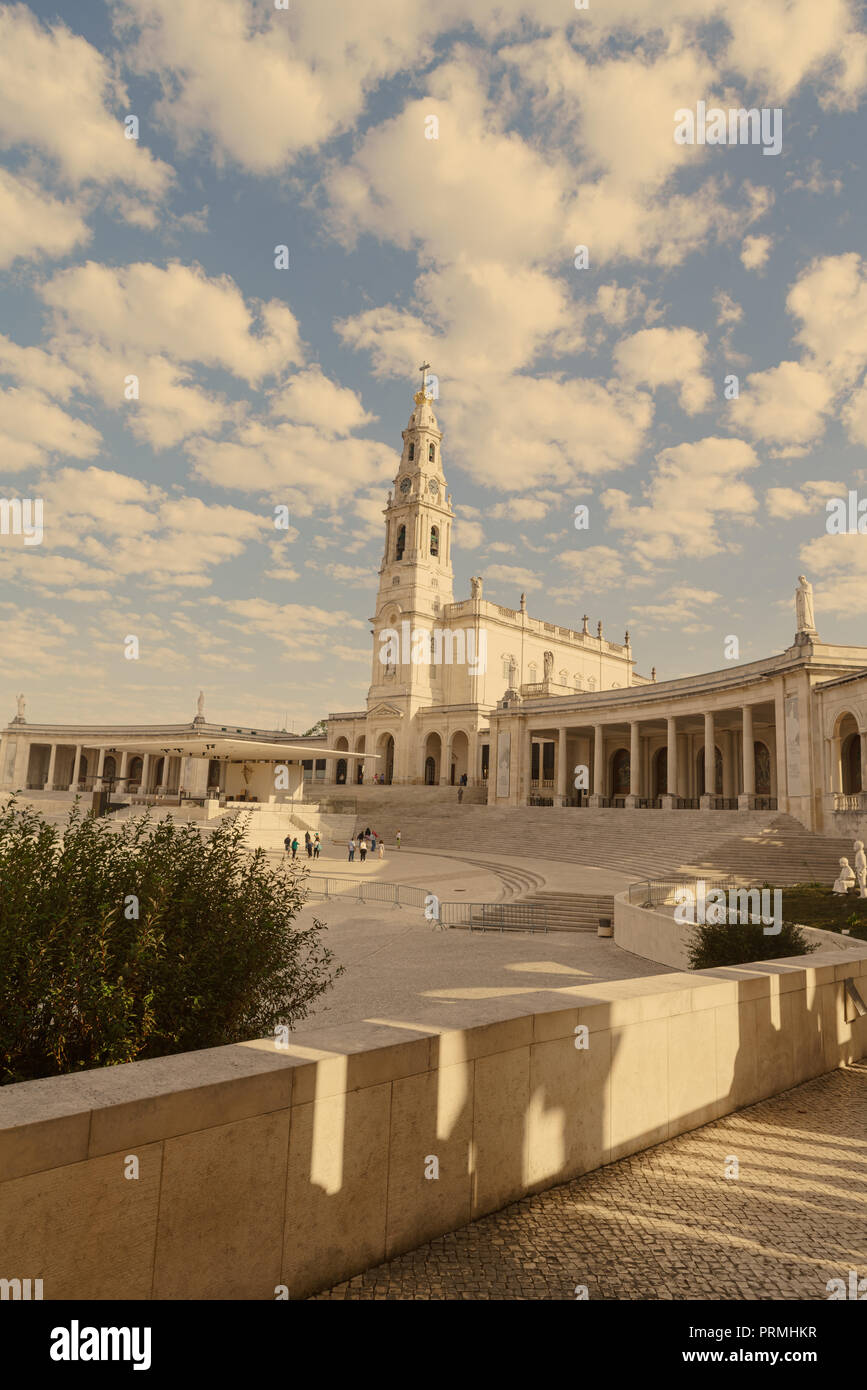 Sanctuary of Fatima, Portugal. Important destinations for the Catholic ...