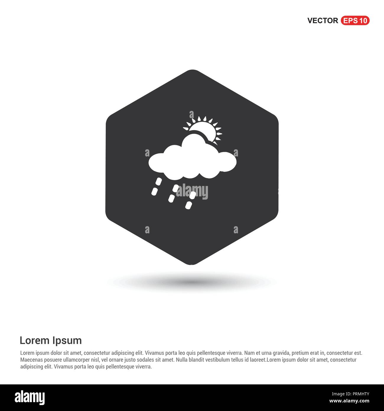 Sun Cloud Icon Stock Vector Image & Art - Alamy