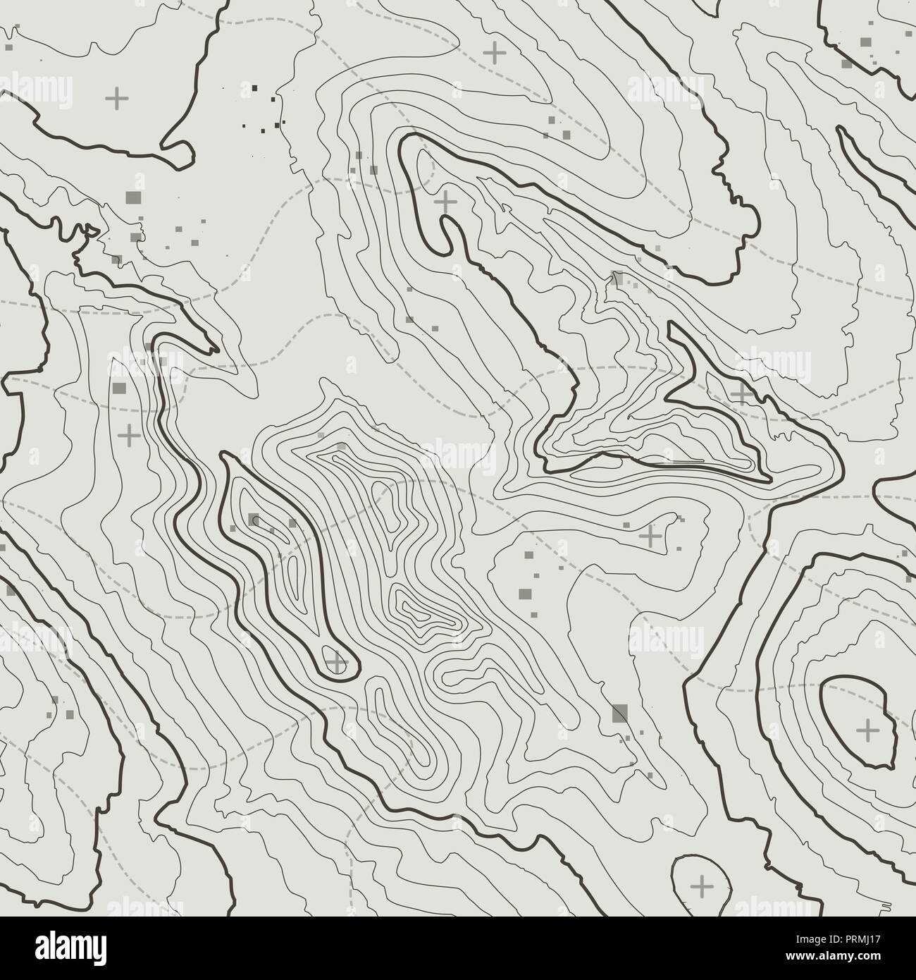 Contour map lines hi-res stock photography and images - Alamy