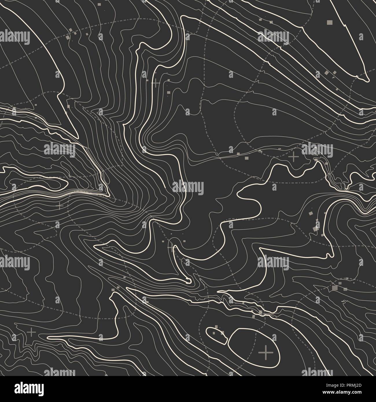 Topographic map background concept with space for your copy. Topography ...