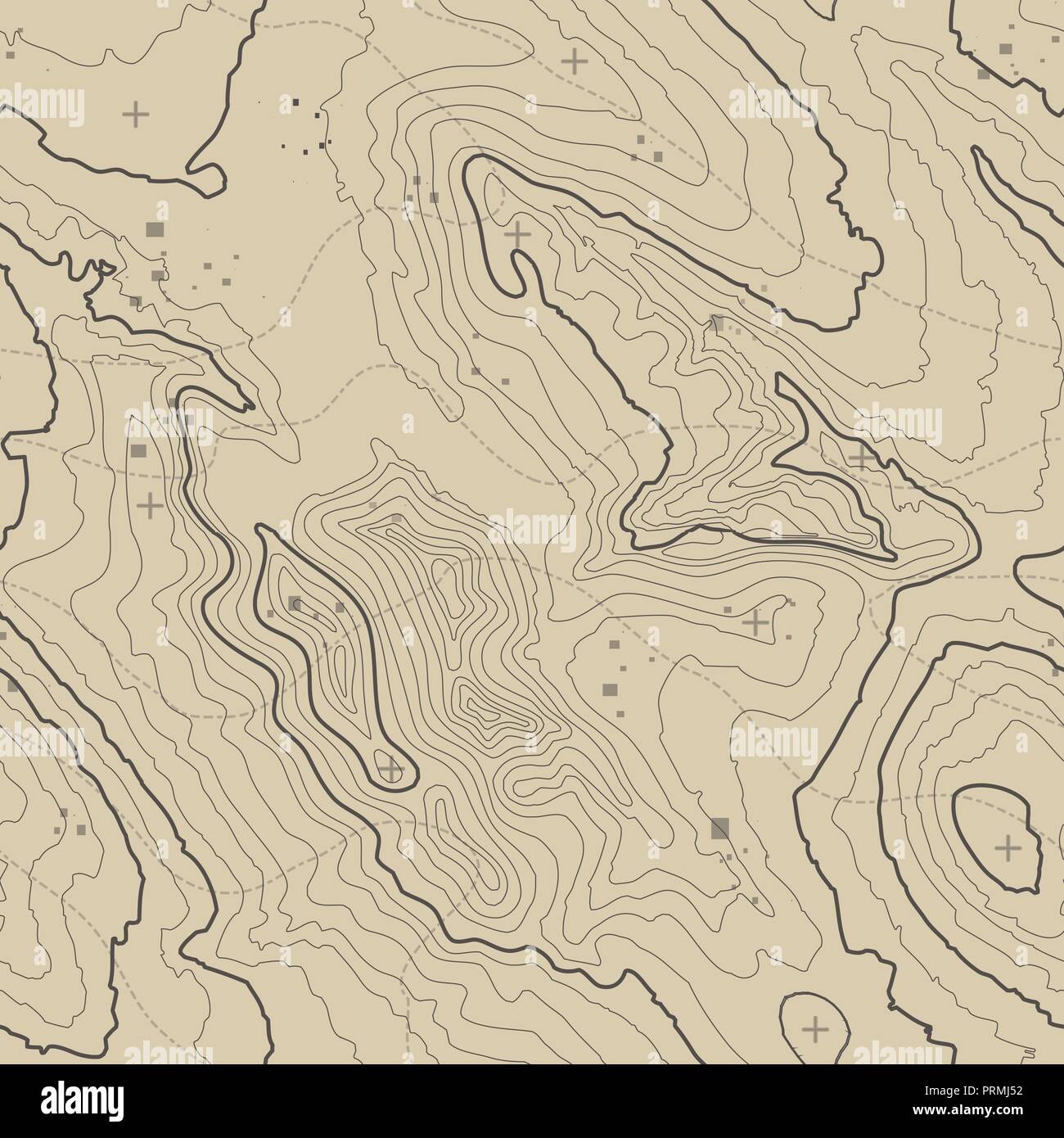 Topographic map background concept with space for your copy. Topography ...
