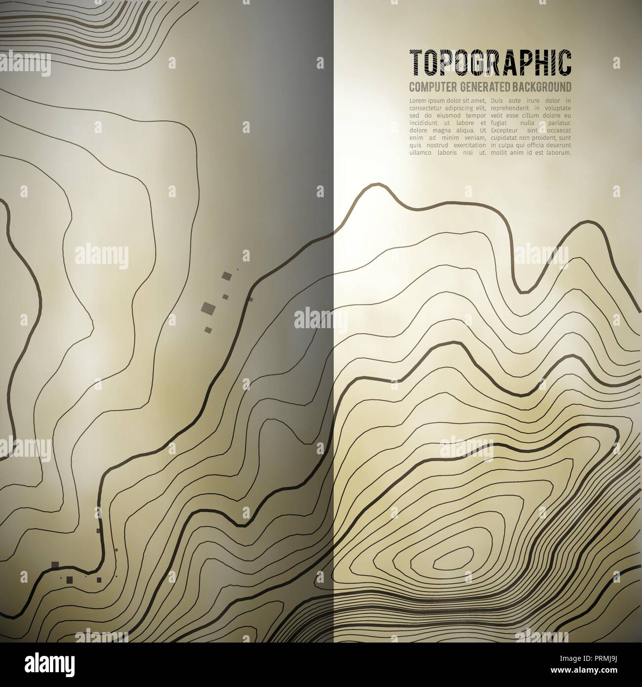 Abstract cover. Geometric future template for flyer, poster, brochure ...