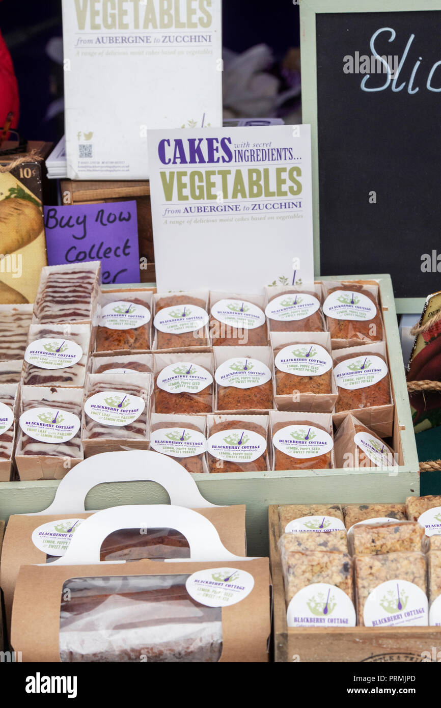 Cake stall cakes stalls market hi-res stock photography and images - Alamy