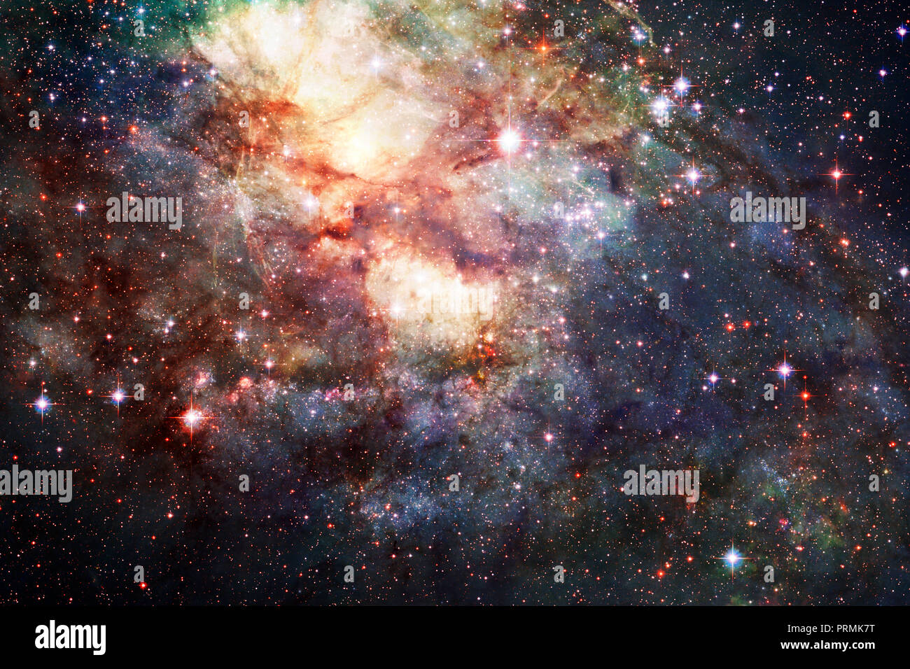 Star field and nebula in deep space. Elements of this image furnished ...