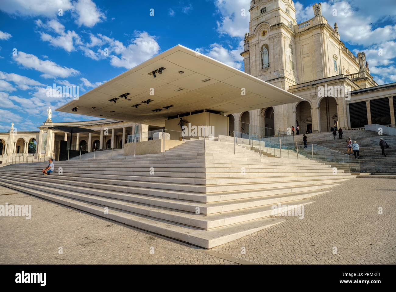 Portugal, City Fatima - Catholic pilgrimage center. The magnificent ...