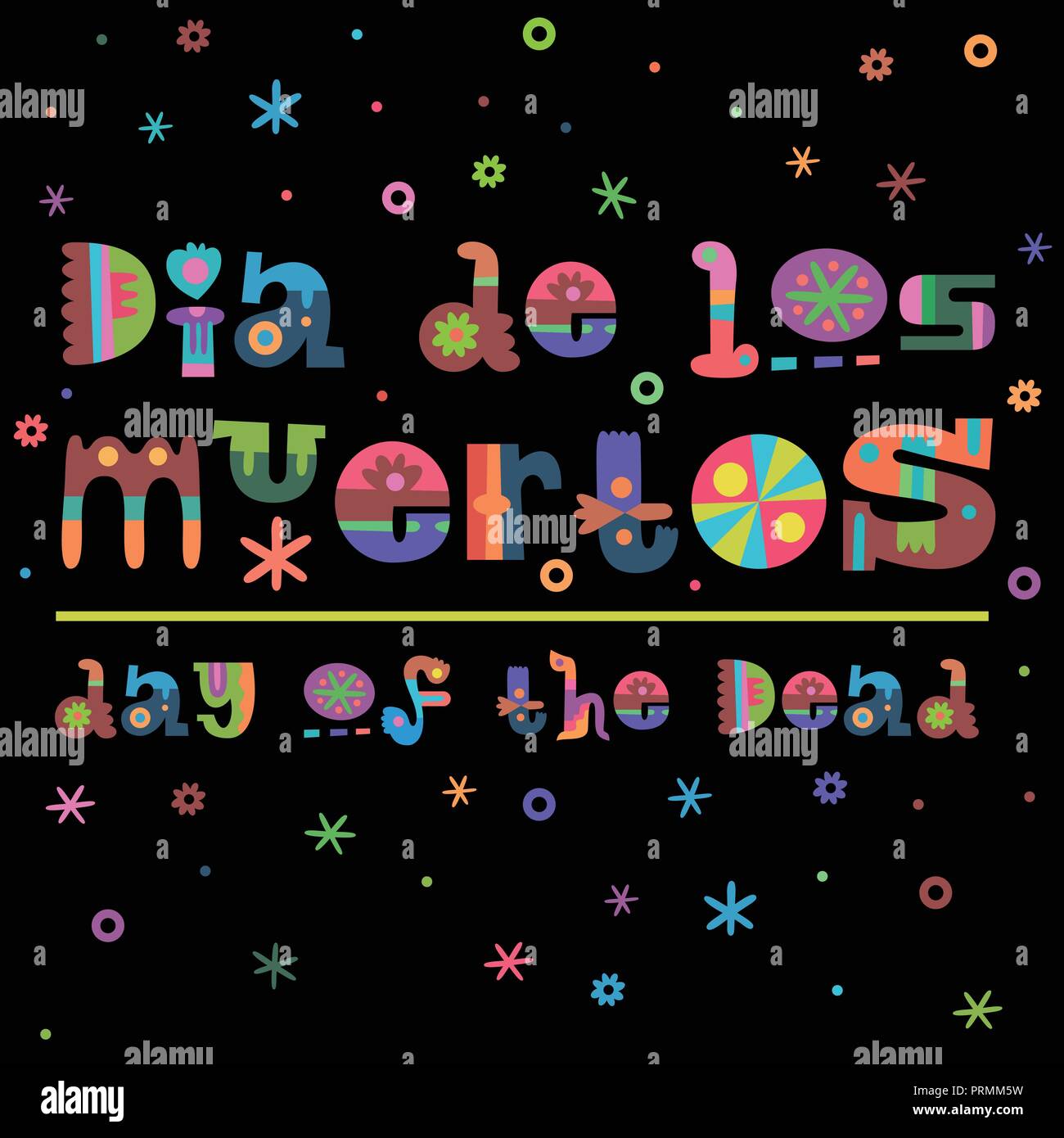 Day dead event color Stock Vector Images - Alamy