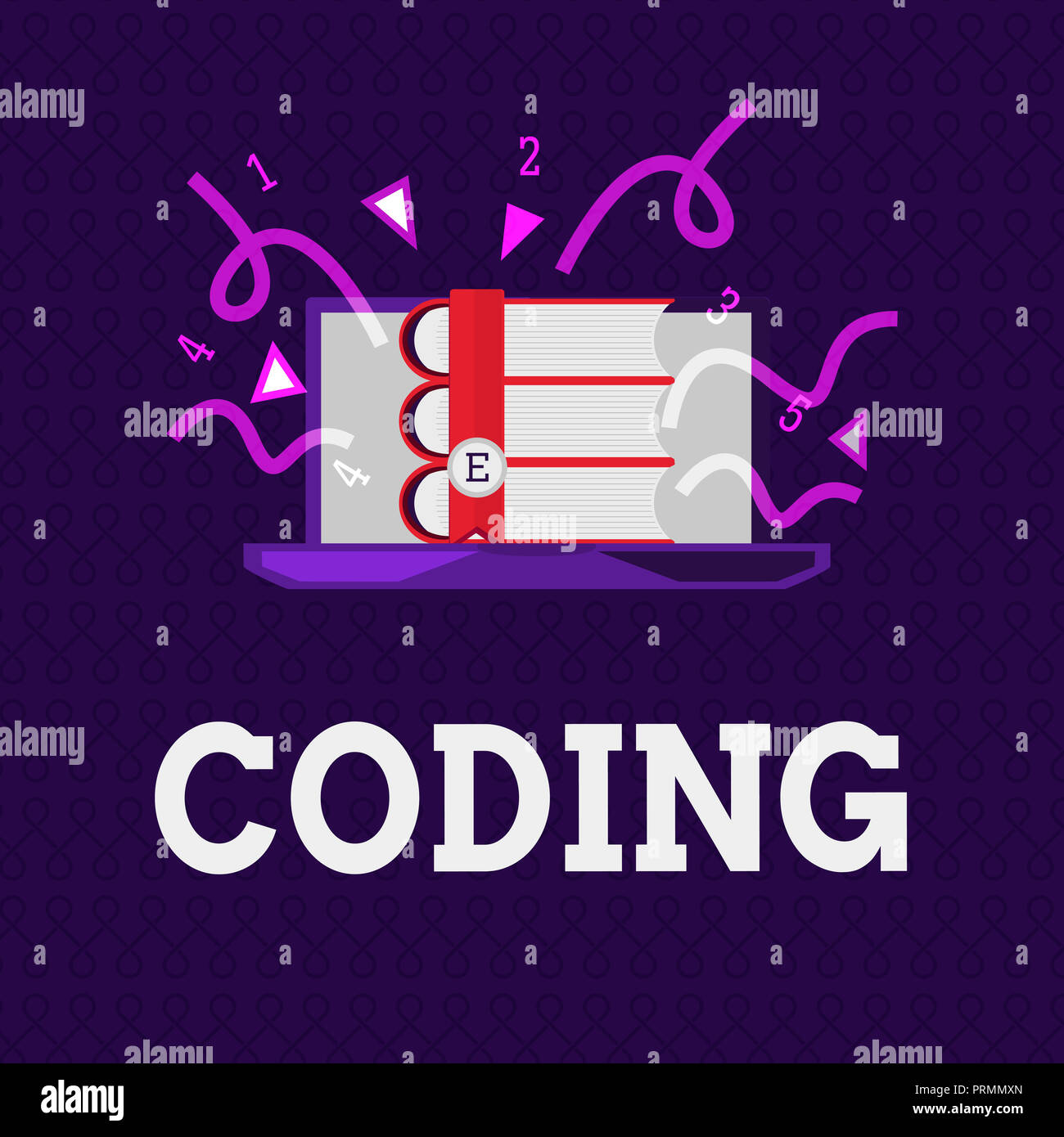 Word writing text Coding. Business concept for assigning code to ...
