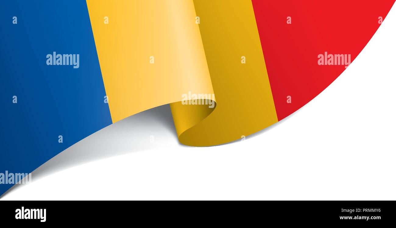 Chad flag, vector illustration on a white background Stock Vector Image ...