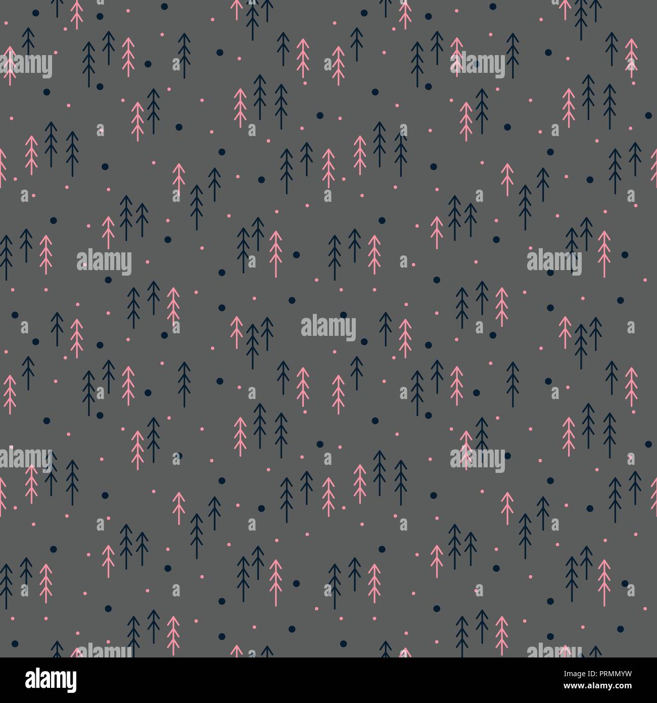 Winter seamless pattern background vector illustration Stock Vector ...