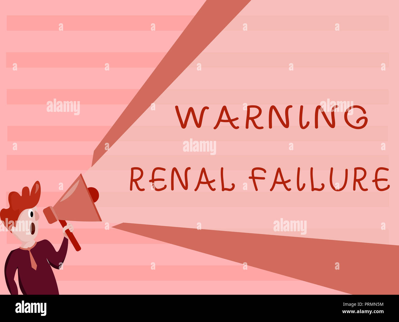 Conceptual hand writing showing Warning Renal Failure. Business photo ... Conceptual hand writing showing Warning Renal Failure. Business photo ...