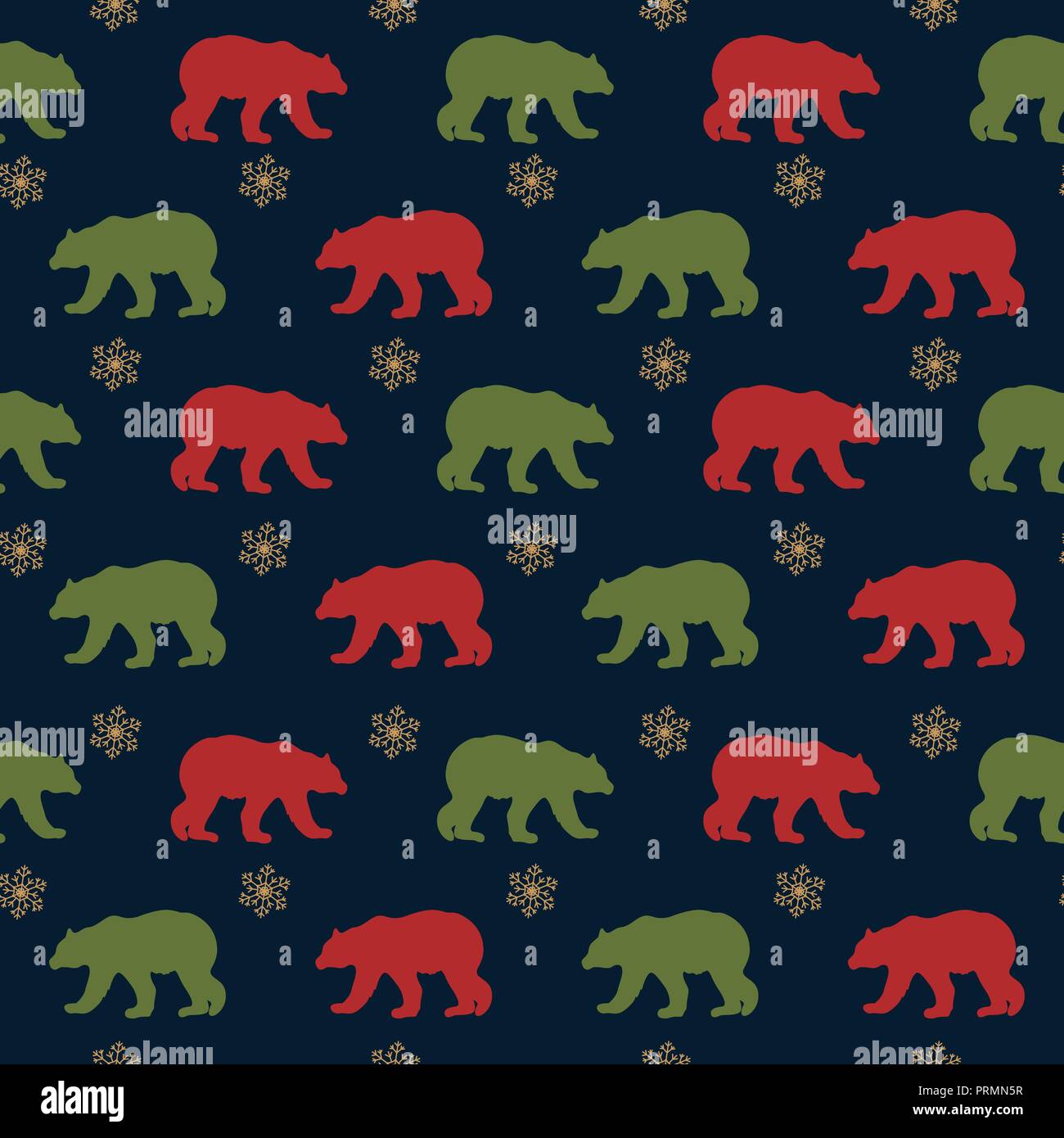 Winter seamless pattern background vector illustration Stock Vector ...