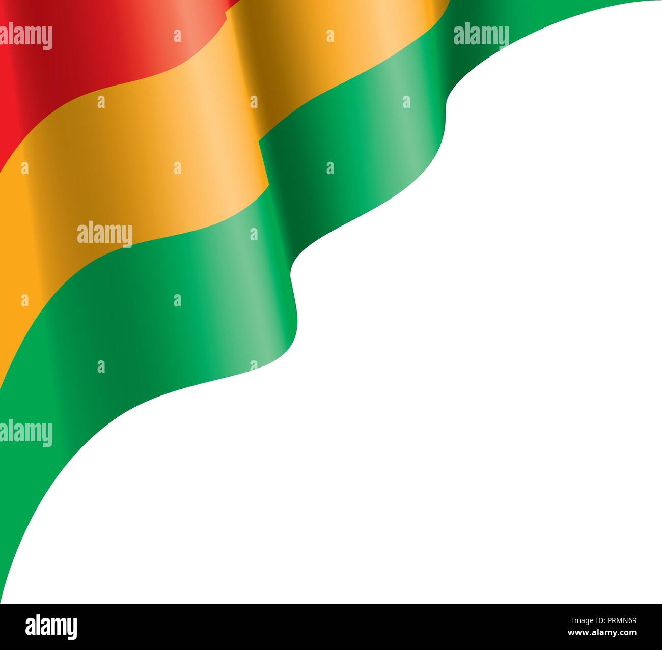 Bolivia flag, vector illustration on a white background Stock Vector ...