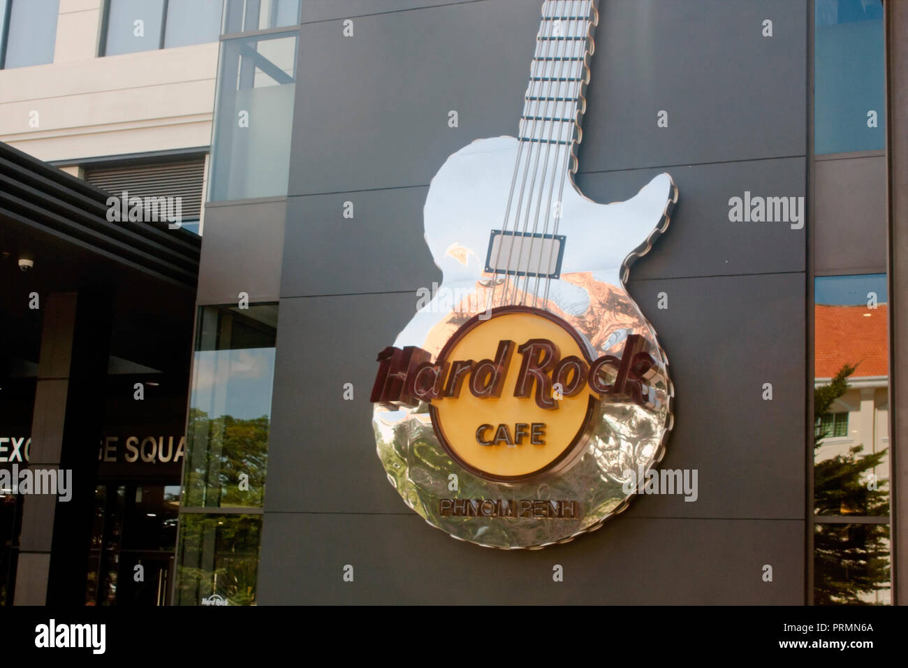 The new and modern Hard Rock Cafe is a new addition to the urban ...