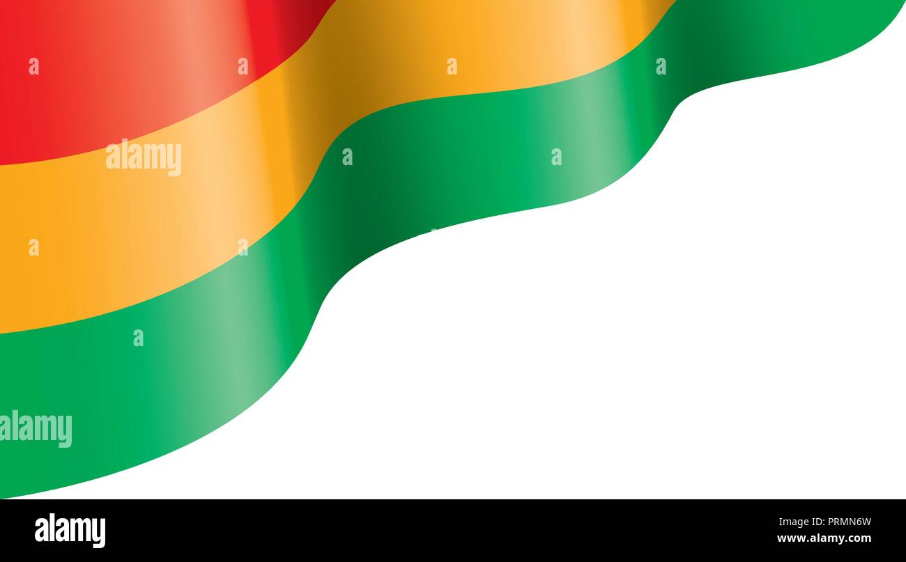 Bolivia flag, vector illustration on a white background Stock Vector ...