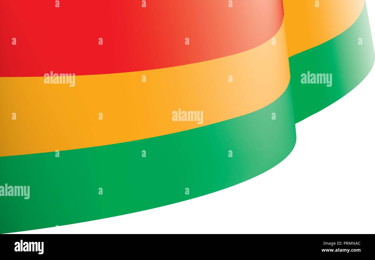 Bolivia flag, vector illustration on a white background Stock Vector ...