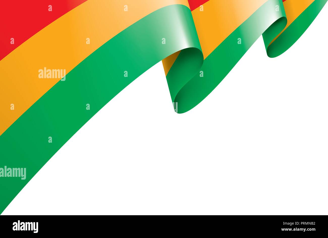 Bolivia flag, vector illustration on a white background Stock Vector ...