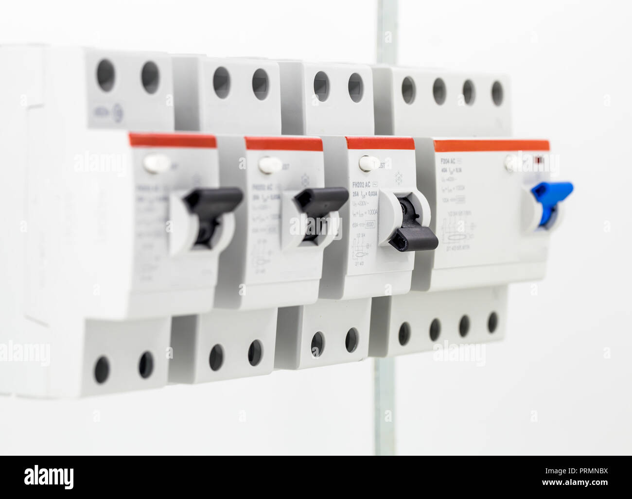 electric machines, switches, isolated on white background Stock Photo ...