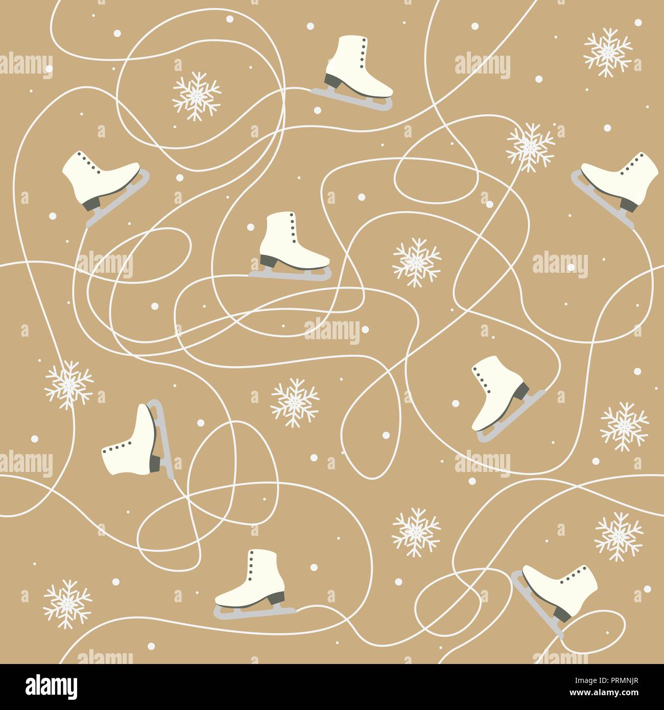Winter seamless pattern background vector illustration Stock Vector ...