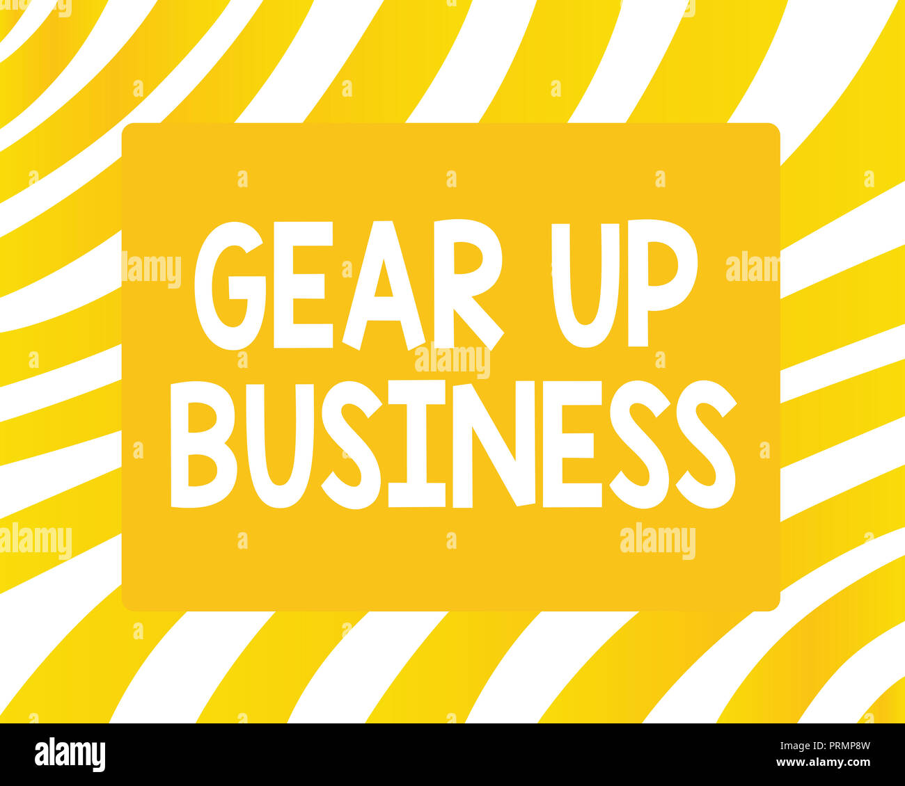 Word writing text Gear Up Business. Business concept for tool for ...