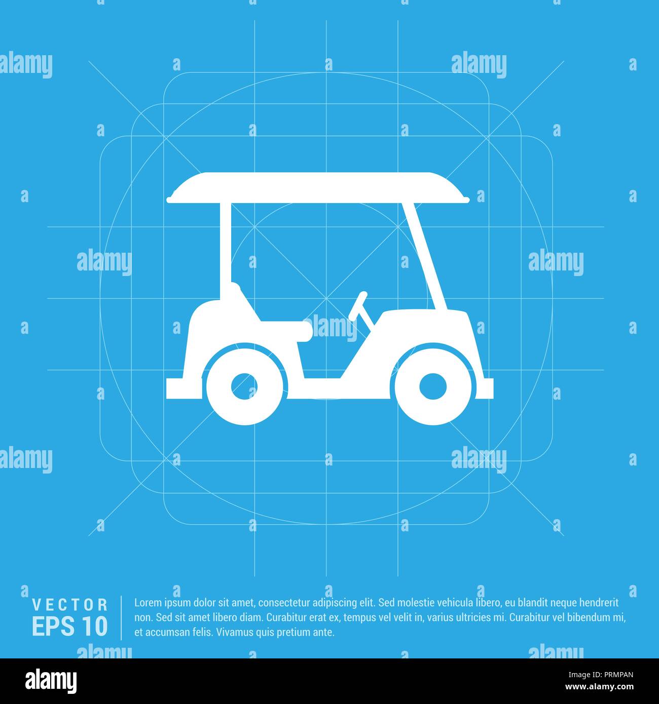 Golf Car Icon Stock Vector Image & Art - Alamy