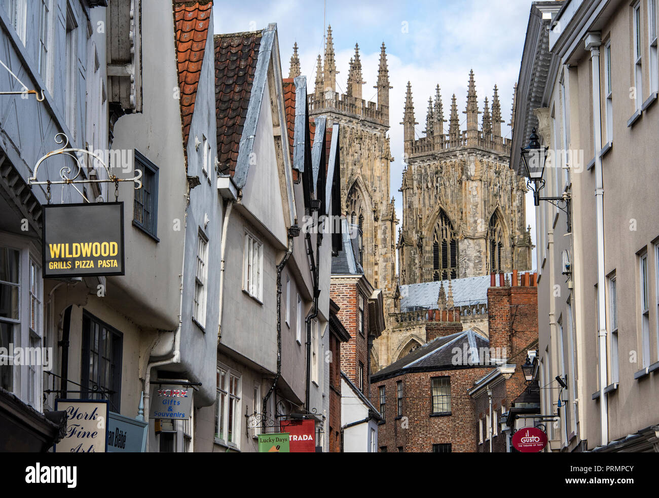 Streets of York, Yorkshire, England Stock Photo - Alamy