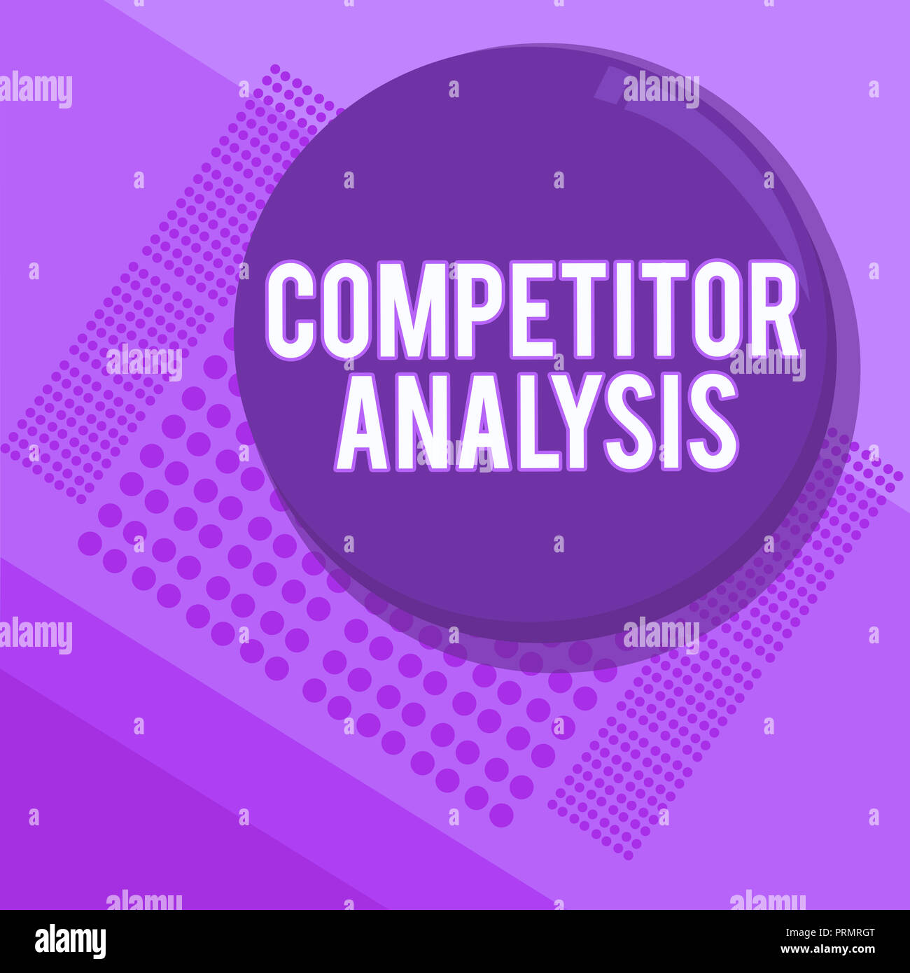 Handwriting text writing Competitor Analysis. Concept meaning Determine ...
