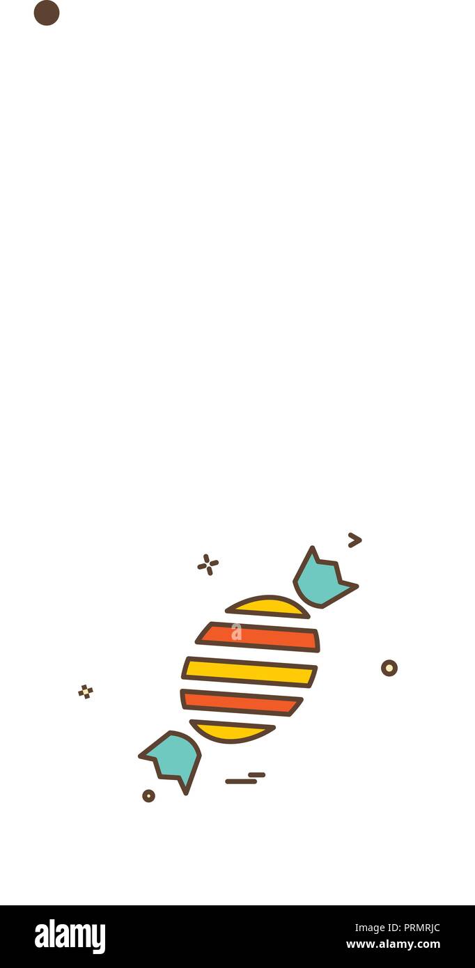 Toffee icon design vector Stock Vector Image & Art - Alamy