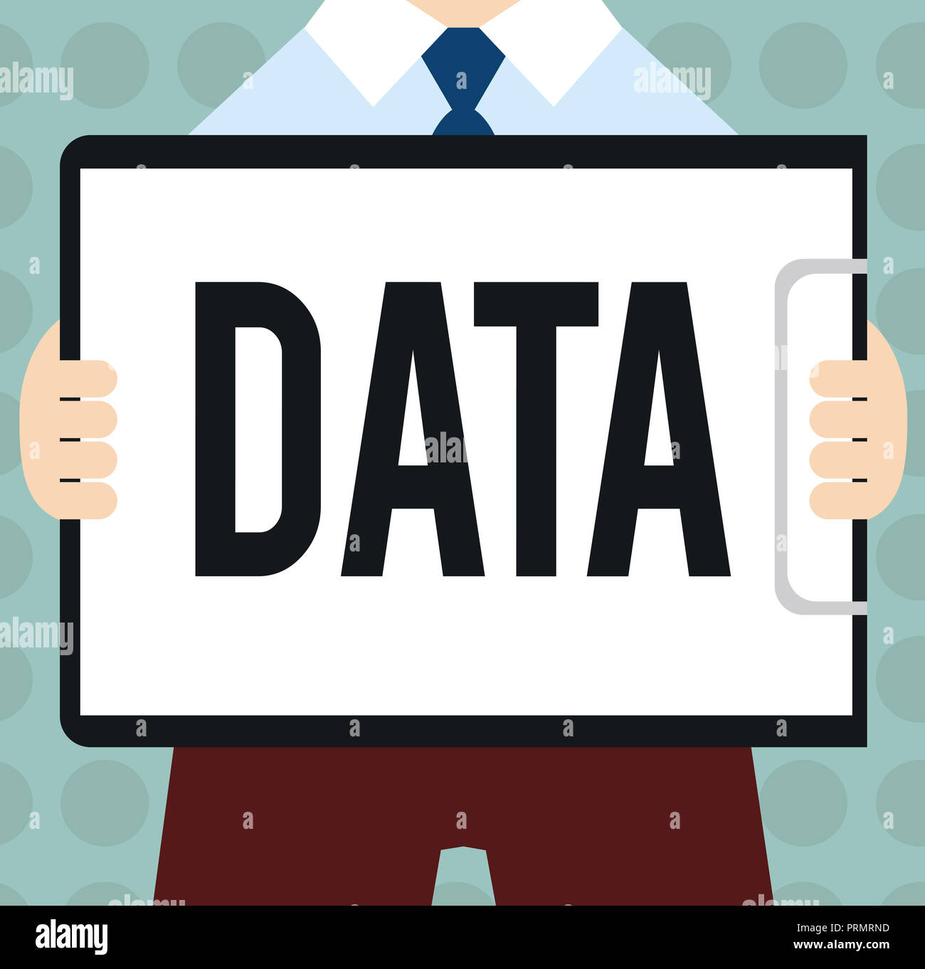Conceptual hand writing showing Data. Business photo text Piece of ...
