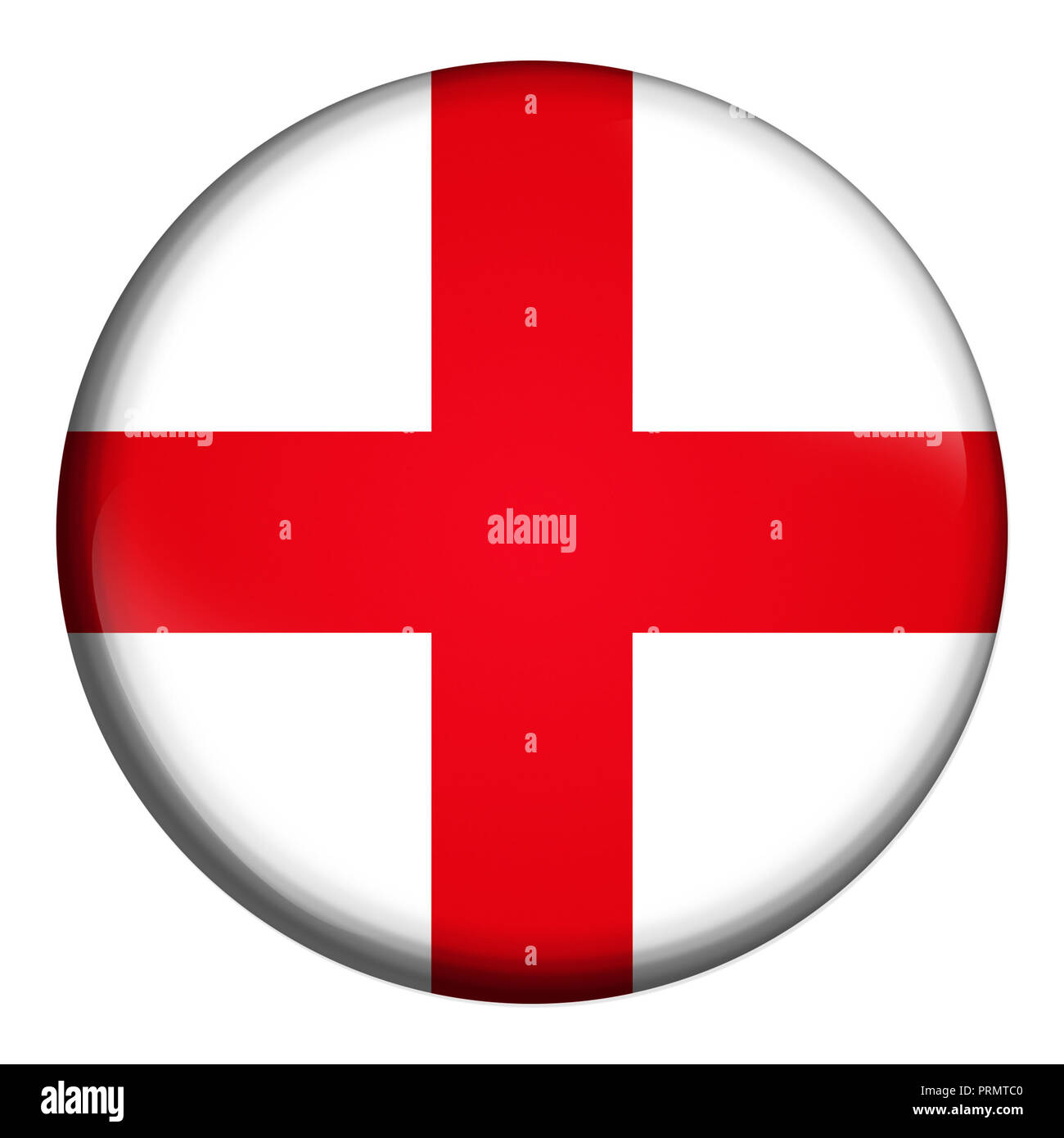 circle icon, flag of England isolated on white background Stock Photo ...