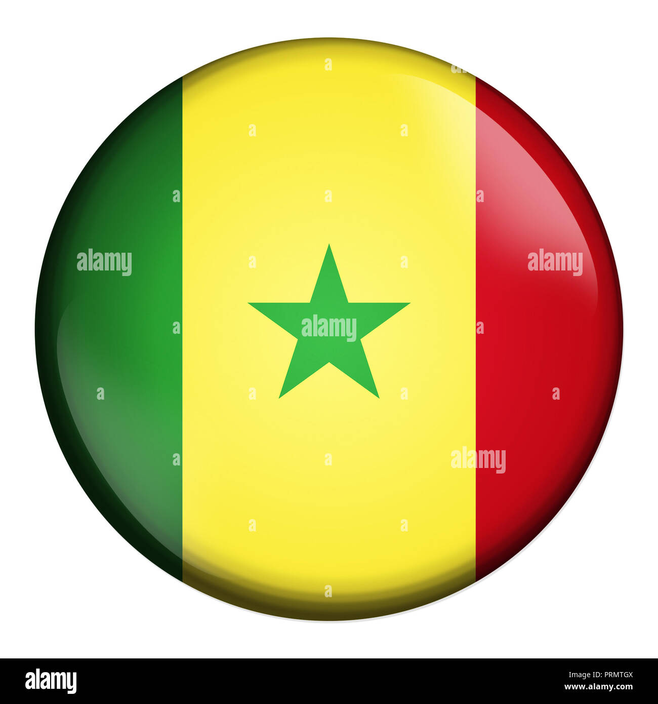 circle icon, flag of isolated on white background Stock Photo - Alamy