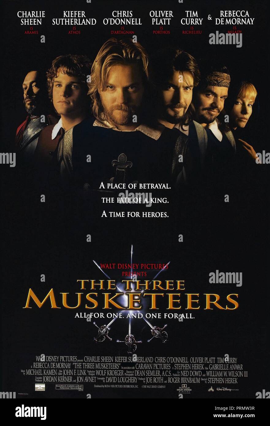 Original film title: THE THREE MUSKETEERS. English title: THE THREE ...