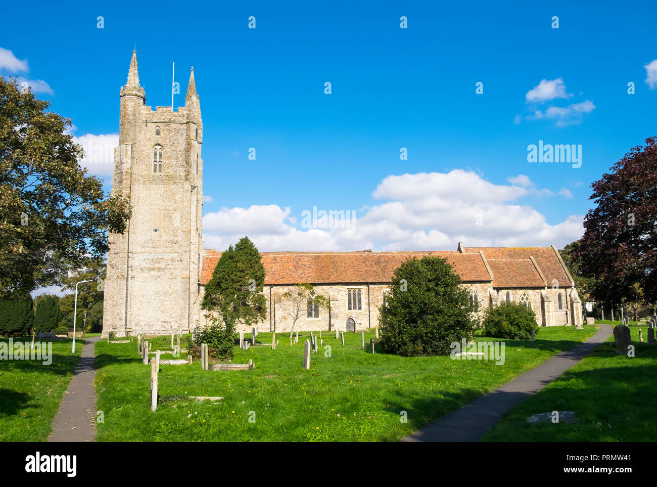 All Saints Church, also known as Lydd Church or The Cathedral on the ...