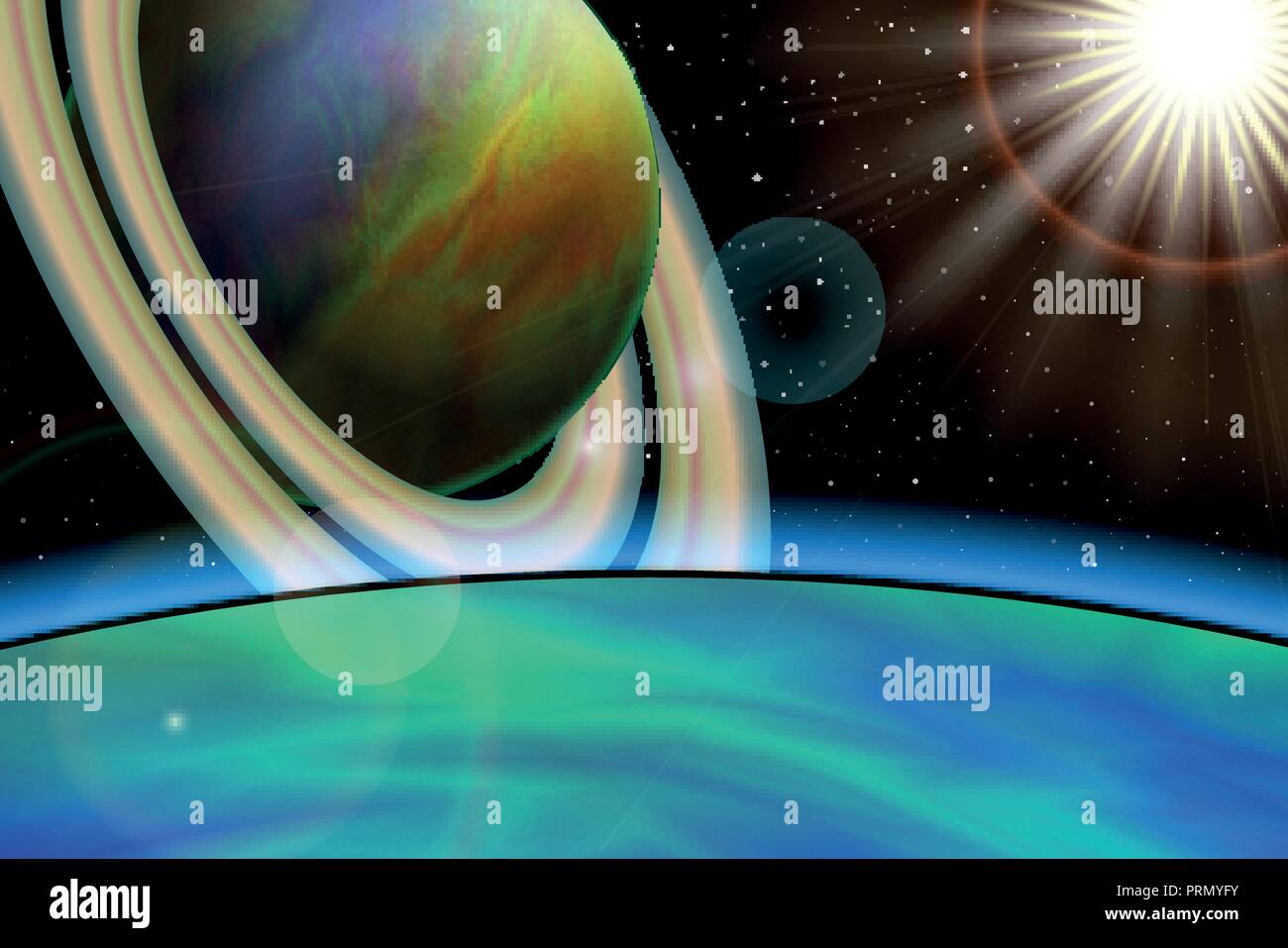 Space background purple universe Stock Vector Images - Alamy