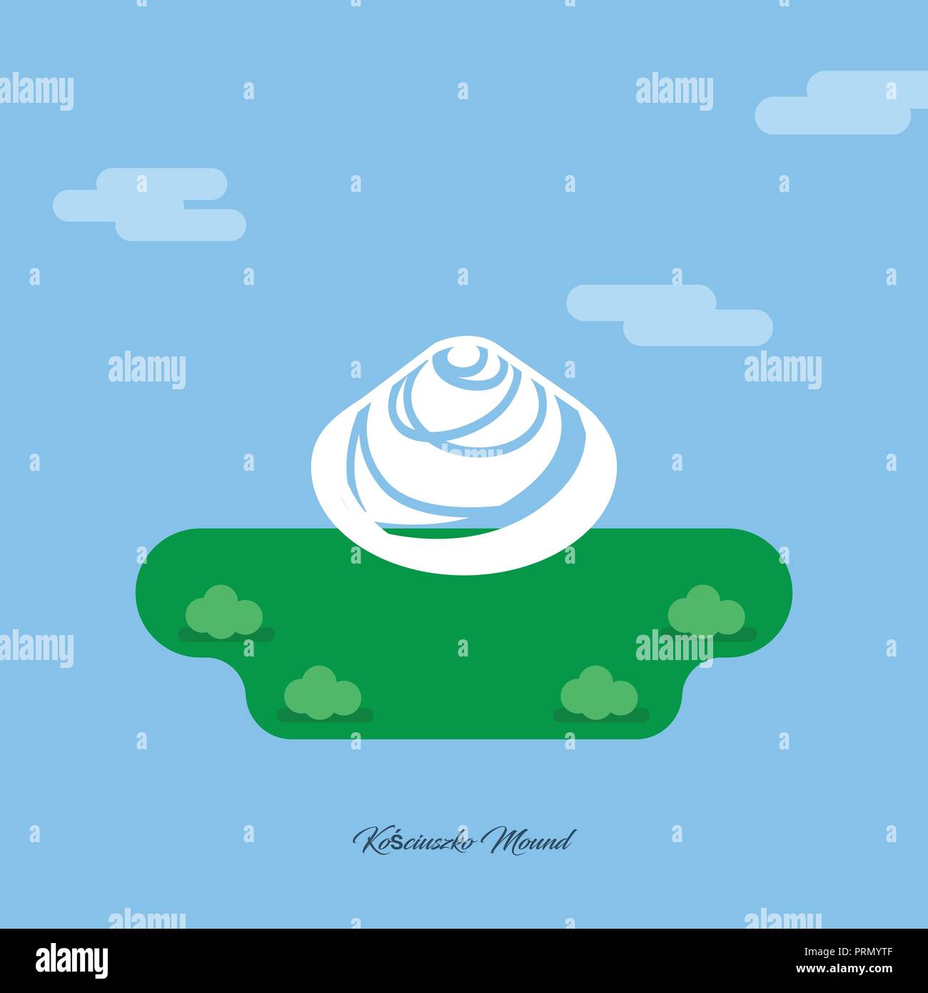 World Famous monuments and landmarks design with light blue background ...