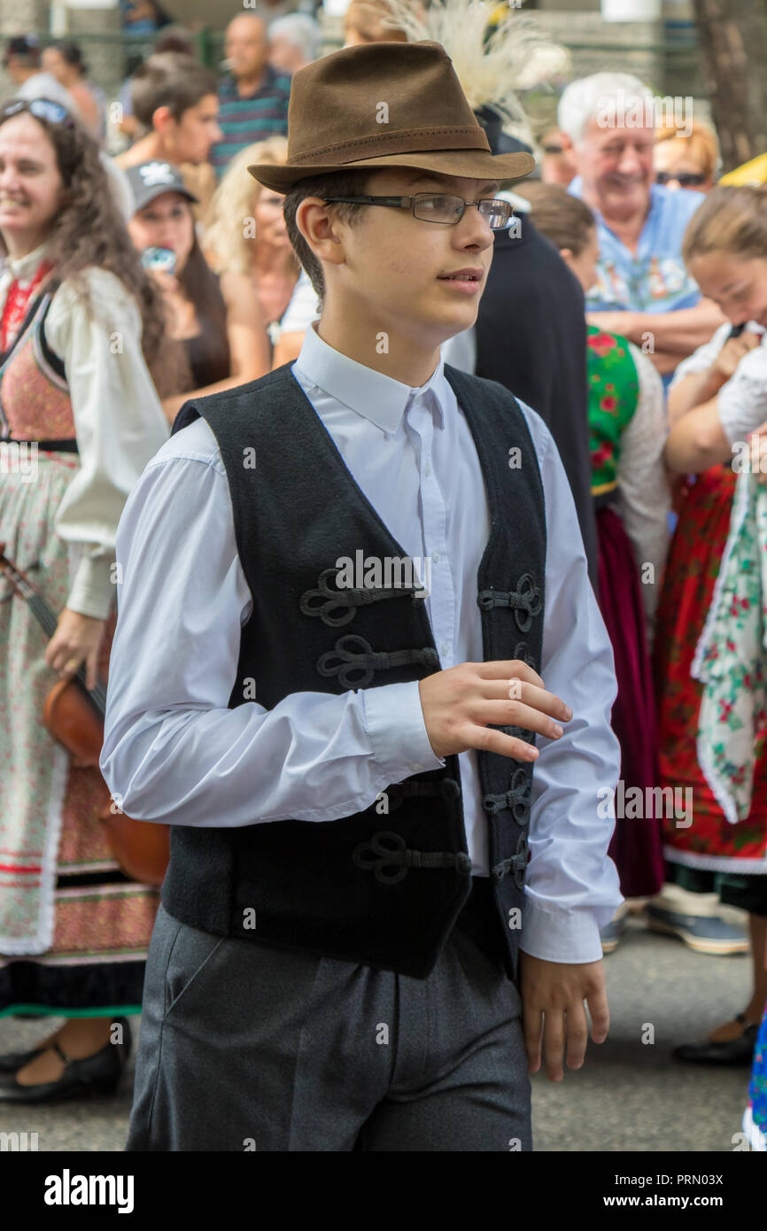 Hungarian men in traditional costume hi-res stock photography and ...