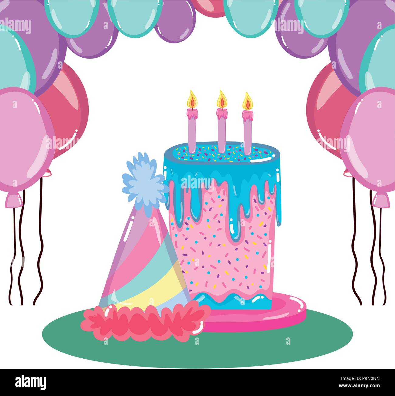 Happy birthday cartoons Stock Vector Image & Art - Alamy