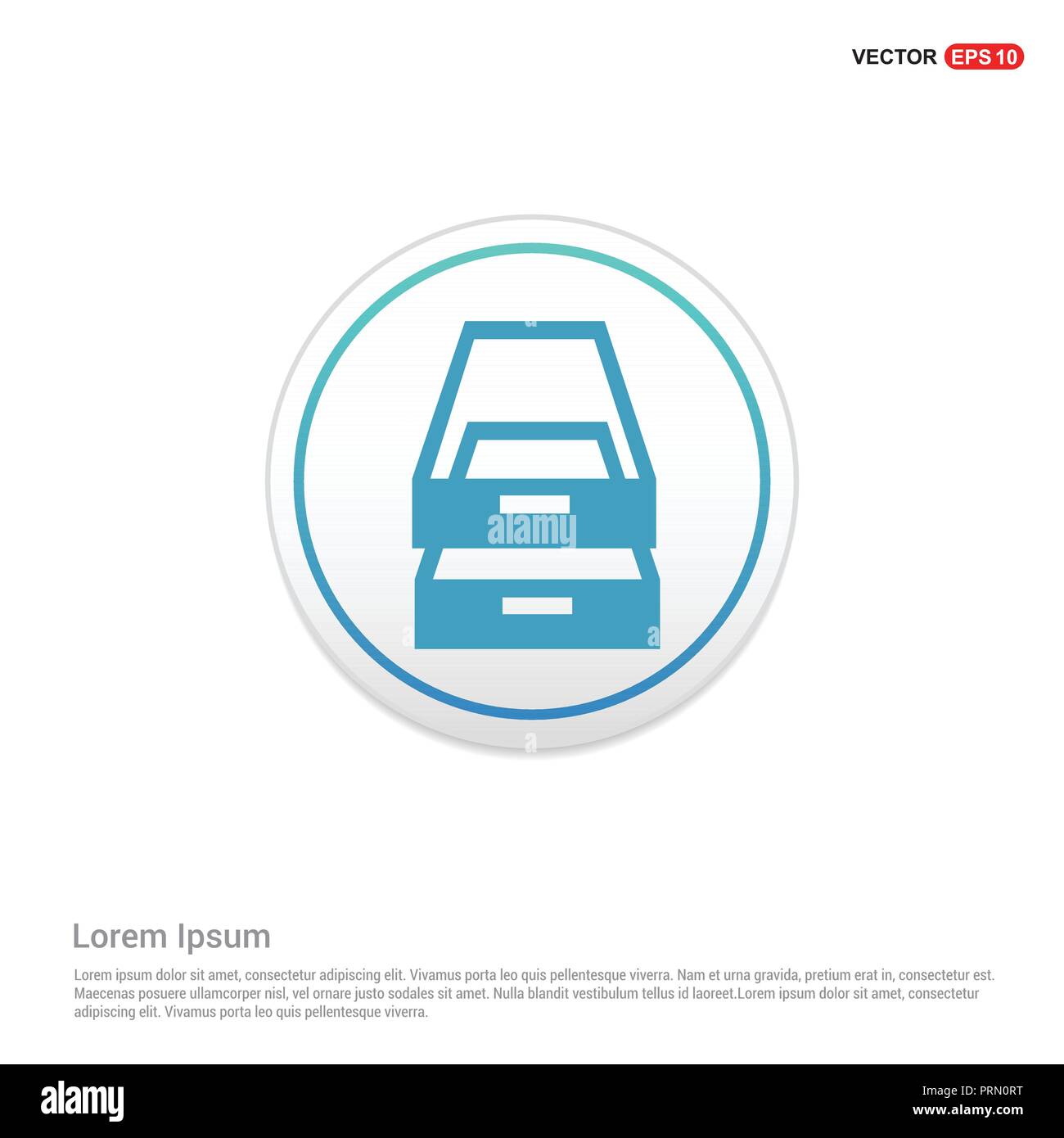 Upload icon. - white circle button Stock Vector Image & Art - Alamy