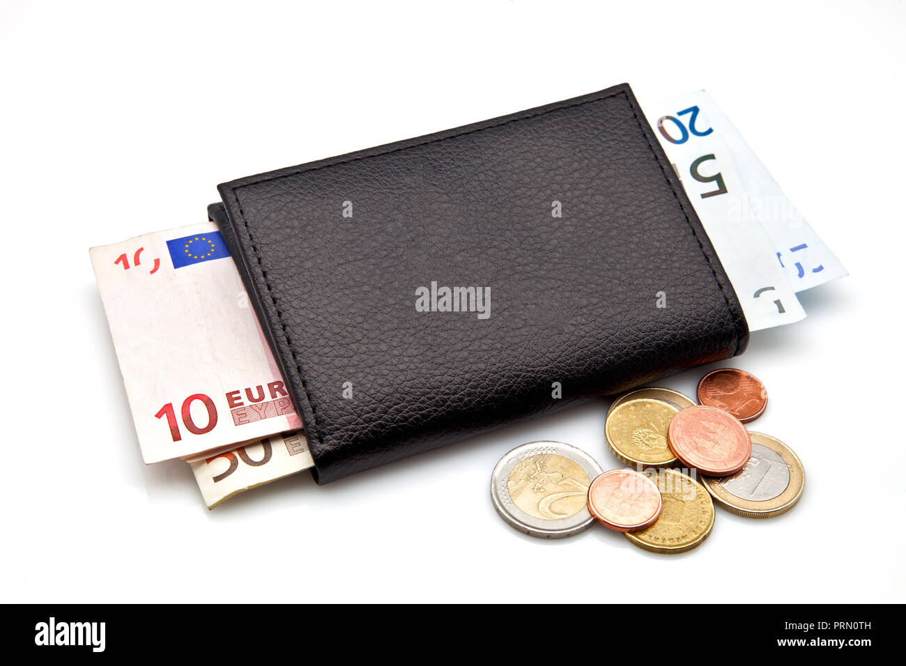 Isolated image euro coins Cut Out Stock Images & Pictures - Alamy