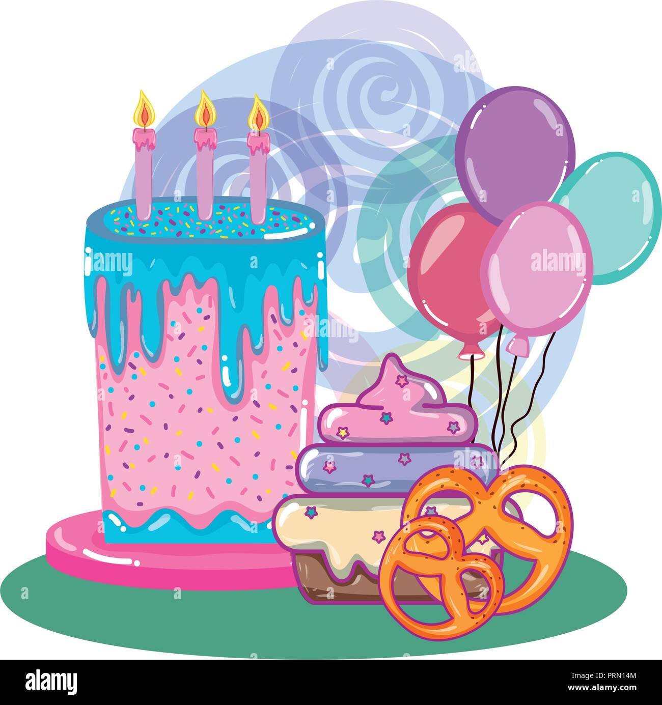 Happy birthday cartoons Stock Vector Image & Art - Alamy