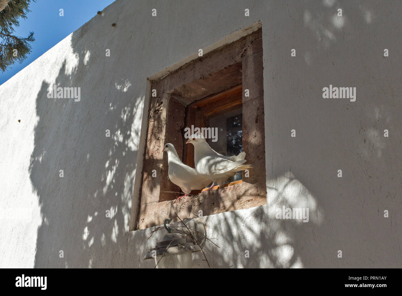 Panagia Episkopi Church in Santorini island, Thira, Cyclades, Greece ...