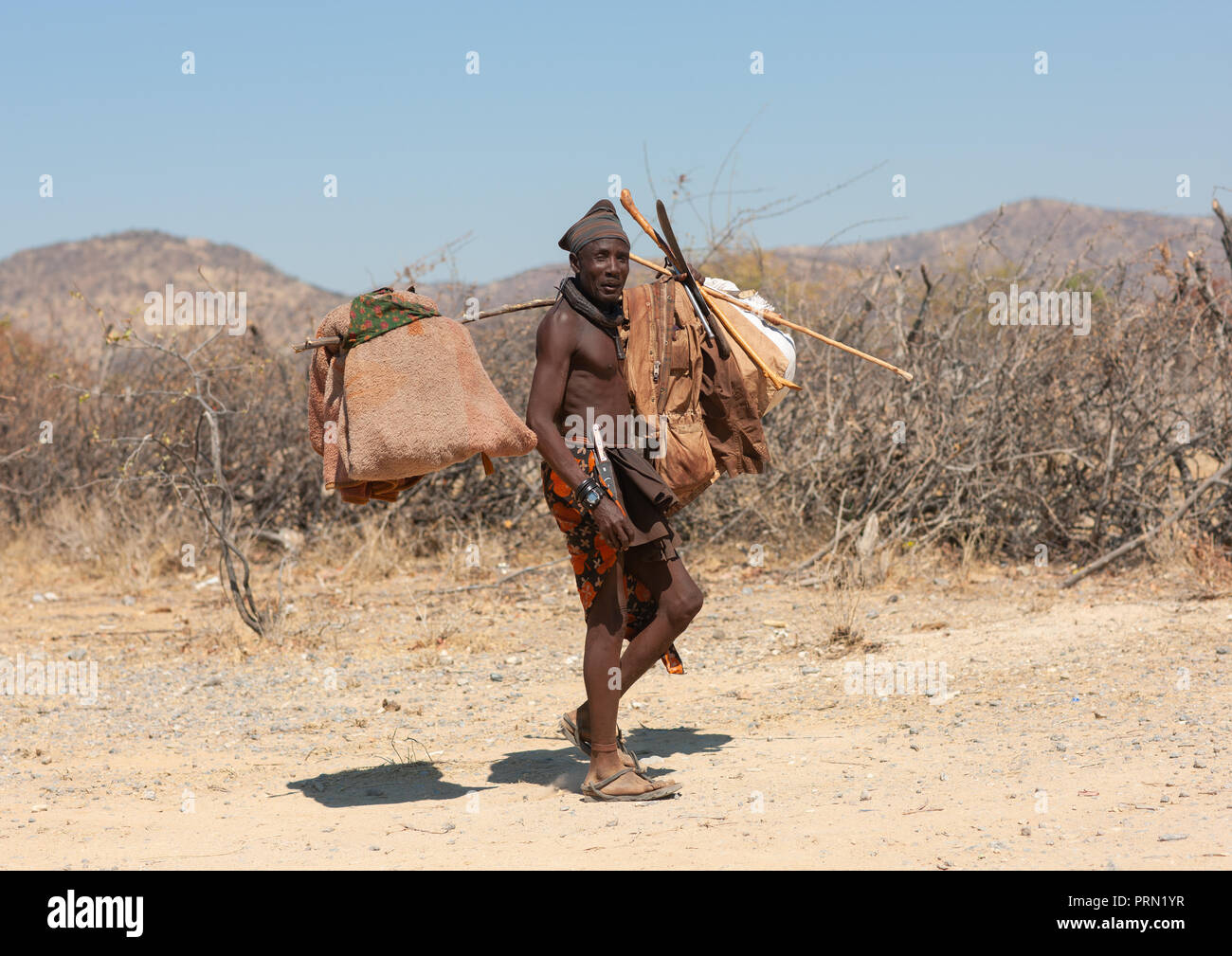Himba men hi-res stock photography and images - Alamy