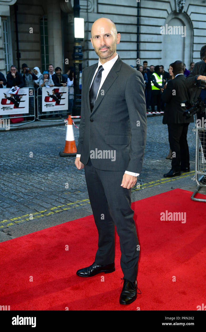 Director David Kerr attending the Johnny English Strikes Again ...