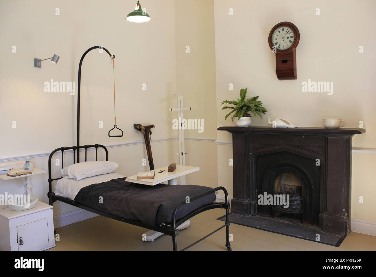 Ward In The Dinorwic Quarry Hospital, Llanberis, Wales Stock Photo - Alamy