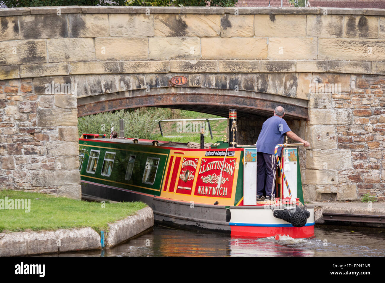 The Llangollen Canal at Trevor Basin, Wales, UK Stock Photo - Alamy