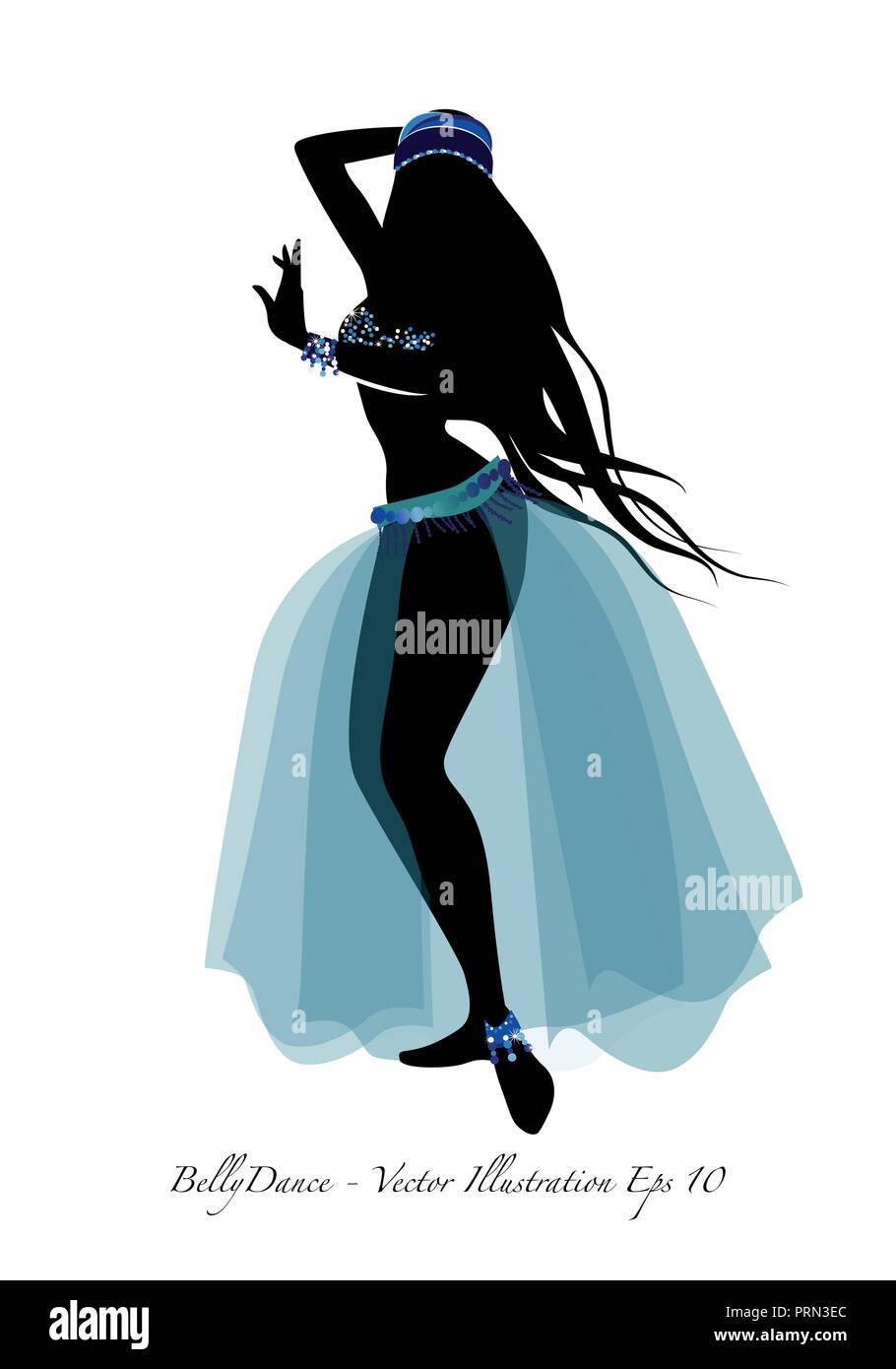 Belly Dancer Illustration